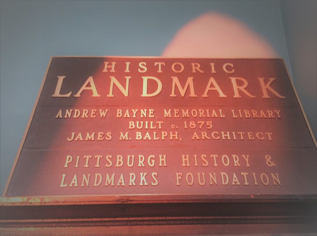 Architecture of Bayne Library – Andrew Bayne Memorial Library